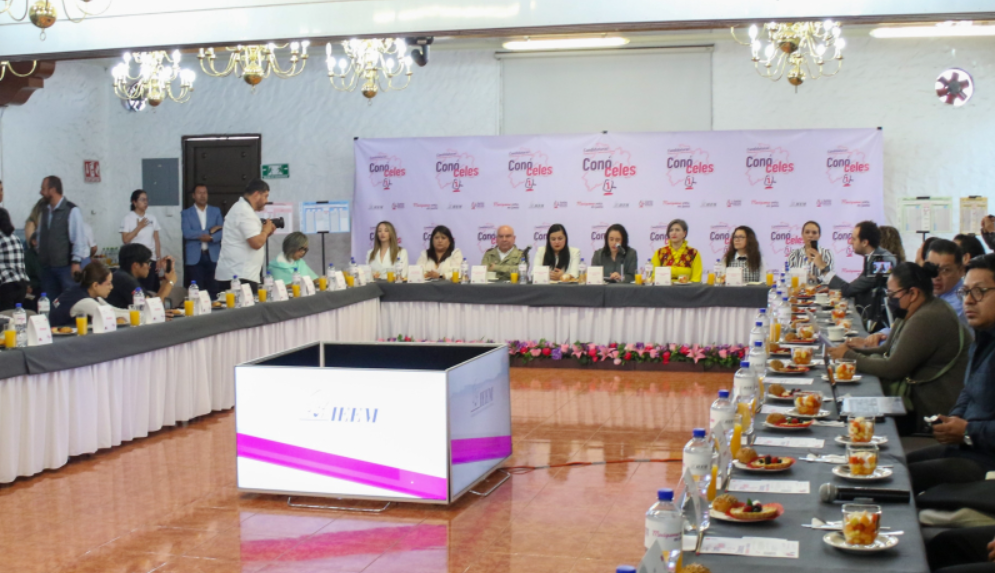 IEEM presenta la plataforma "Conóceles" donde la población puede obtener información sobre las y ...